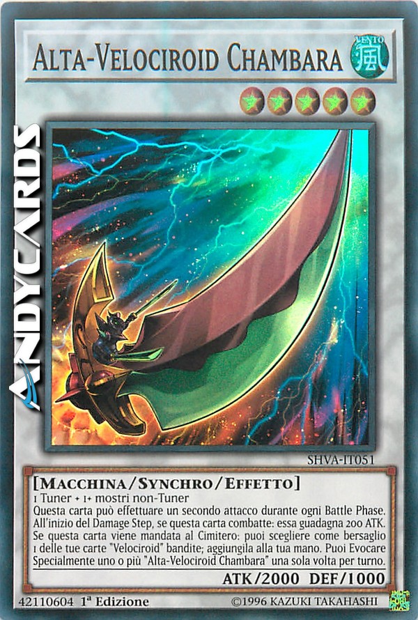ALTA-VELOCIROID CHAMBARA • (Hi-Speedroid Chanbara) • Super R • SHVA ...